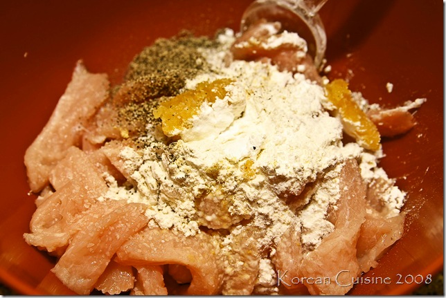 Korean Cuisine: Tang Soo Yook - (탕수육)